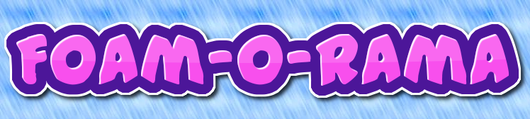 Foam-O-Rama logo. Free logo maker.