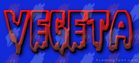vegeta logo. Free logo maker.