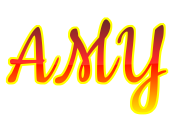 AMY logo. Free logo maker.