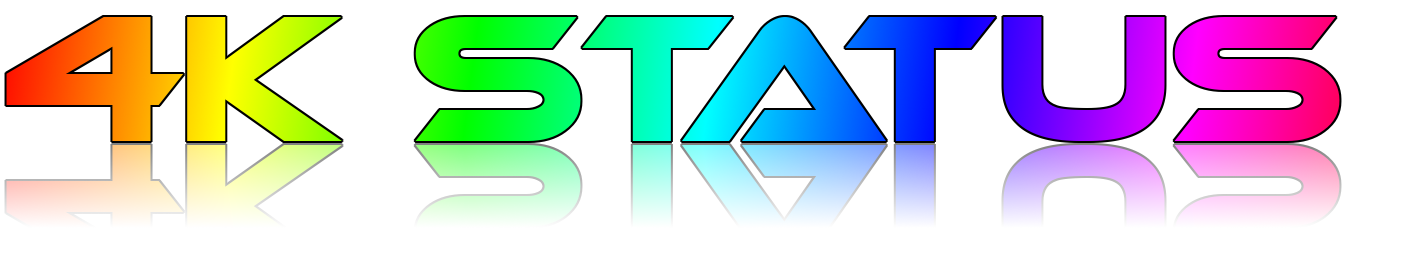 4k Status logo. Free logo maker.