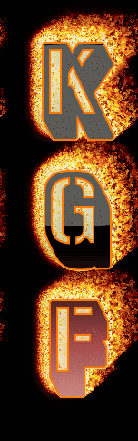 K G F logo. Free logo maker.