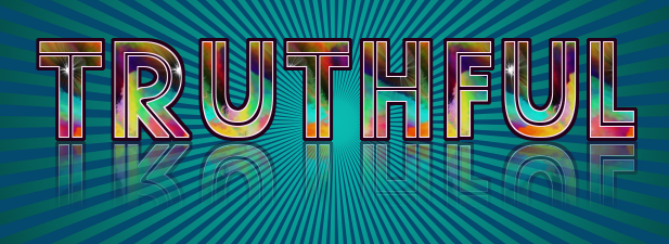 TRUTHFUL logo. Free logo maker.