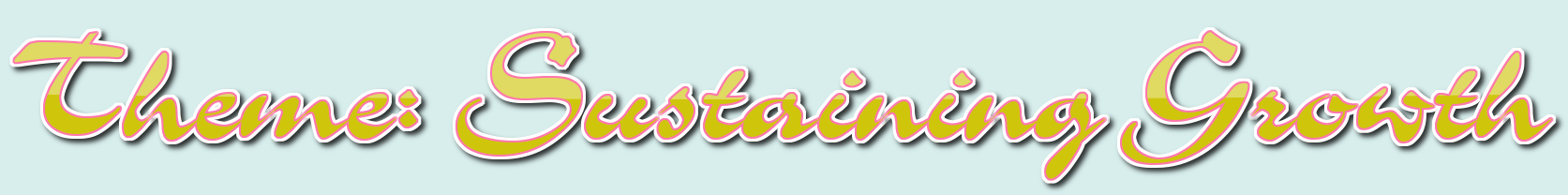 Theme: Sustaining Growth logo. Free logo maker.