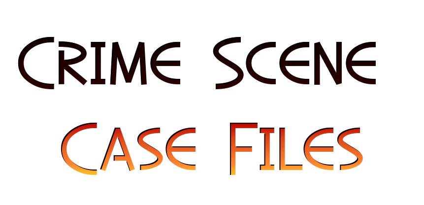 Crime Scene Case Files logo. Free logo maker.