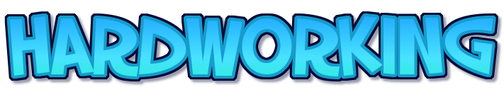 HARDWORKING logo. Free logo maker.