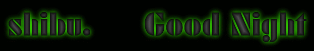 shibu. Good Night logo. Free logo maker.