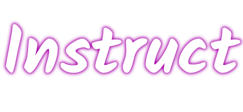 Instruct logo. Free logo maker.