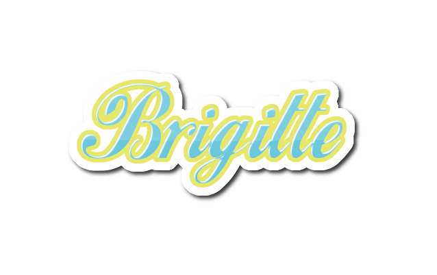 Brigitte logo. Free logo maker.