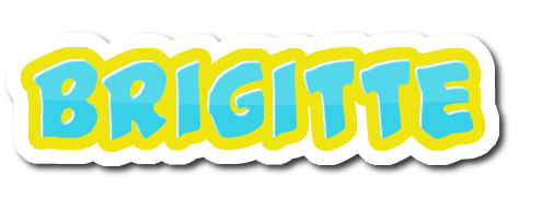 Brigitte logo. Free logo maker.