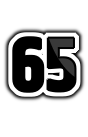 65 logo. Free logo maker.