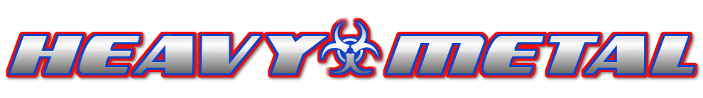 HEAVY☣METAL logo. Free logo maker.