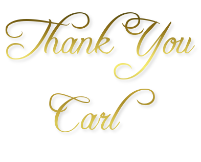 Thank You Carl logo. Free logo maker.