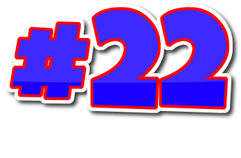 #22 logo. Free logo maker.