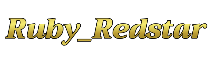 Ruby_Redstar logo. Free logo maker.