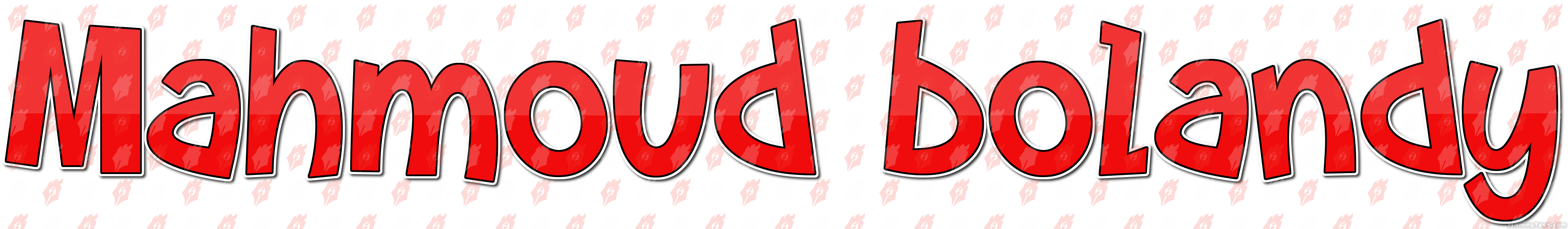 Mahmoud bolandy logo. Free logo maker.