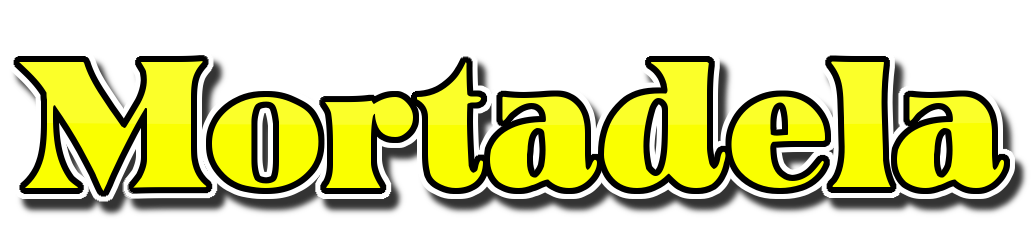 Mortadela logo. Free logo maker.