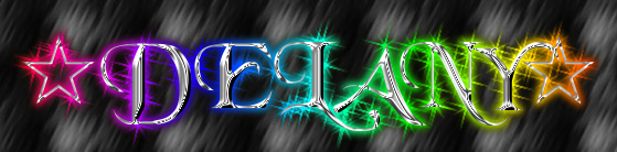 ☆DELANY☆ logo. Free logo maker.