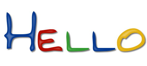 Hello logo. Free logo maker.