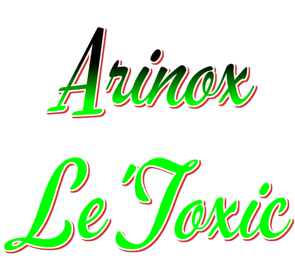 Arinox Le'Toxic logo. Free logo maker.