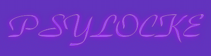 PSYLOCKE logo. Free logo maker.