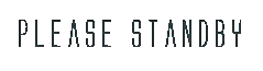 Please Standby logo. Free logo maker.