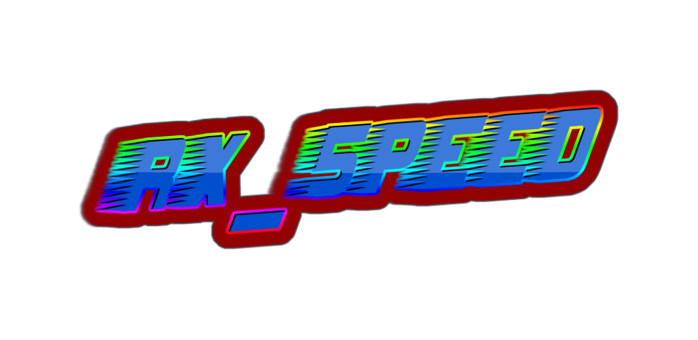 Rx_5peed logo. Free logo maker.