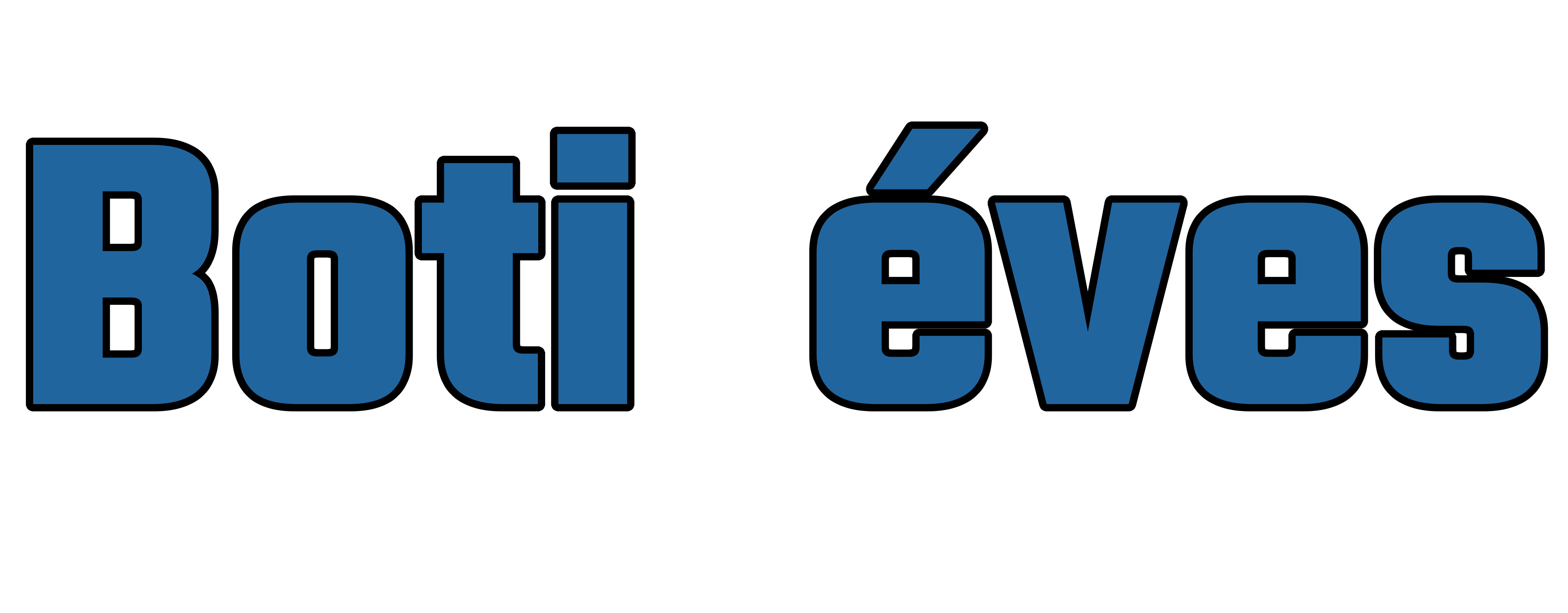 Boti éves logo. Free logo maker.
