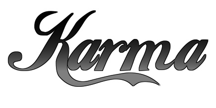 Karma logo. Free logo maker.