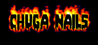 chuga nails logo. Free logo maker.