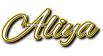 Aliya logo. Free logo maker.