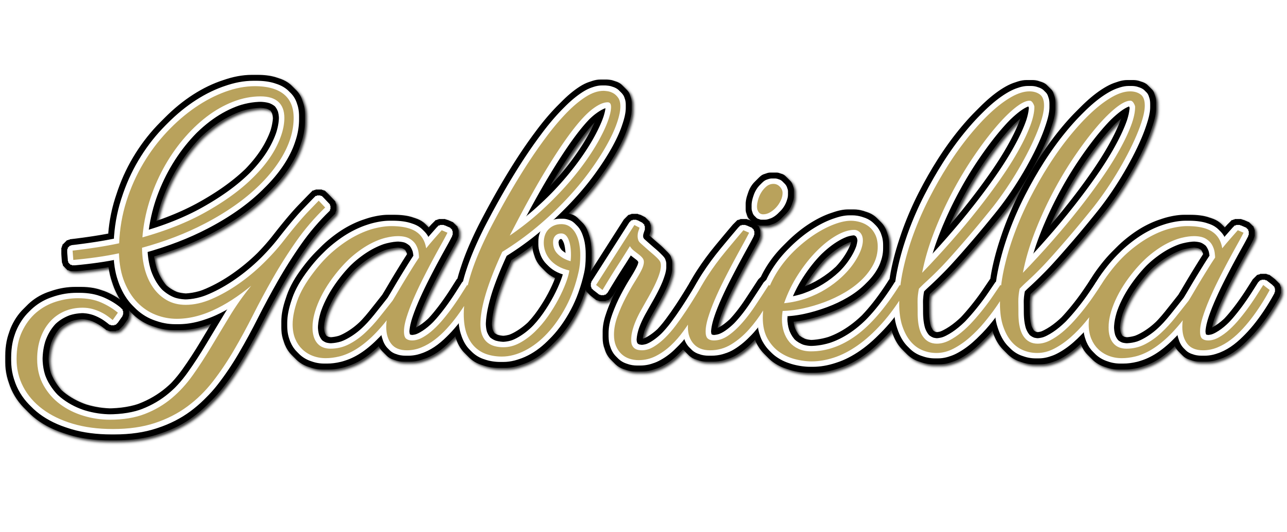 Gabriella logo. Free logo maker.