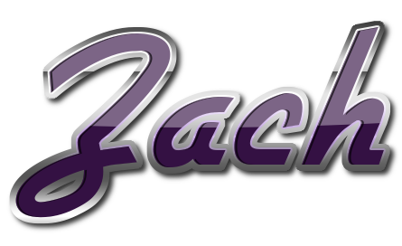 Zach logo. Free logo maker.