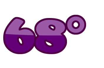 68° logo. Free logo maker.