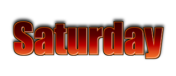 Saturday logo. Free logo maker.