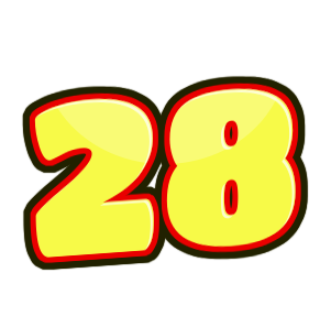 28 logo. Free logo maker.