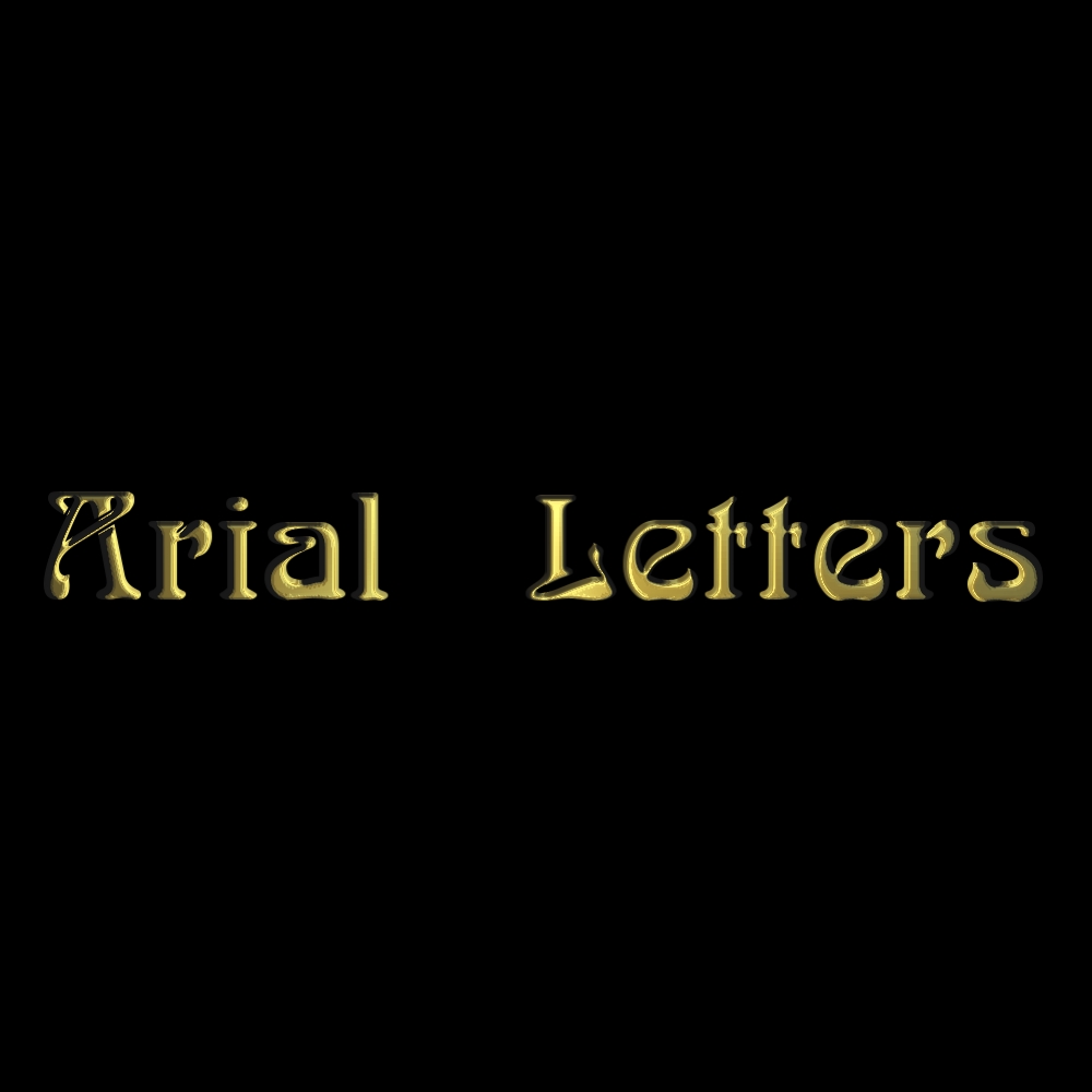 Arial Letters logo. Free logo maker.