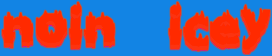 noin icey logo. Free logo maker.