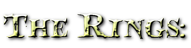 The Rings: logo. Free logo maker.