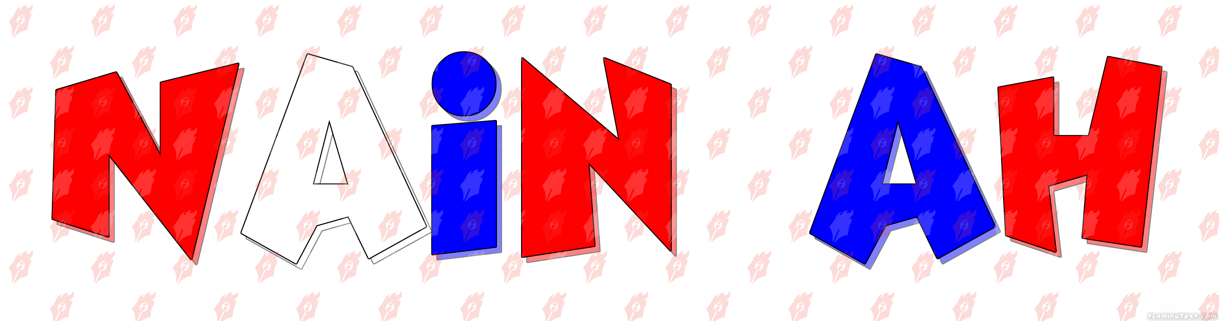 Nain ah logo. Free logo maker.