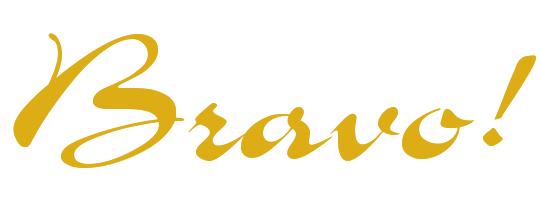 Bravo! logo. Free logo maker.
