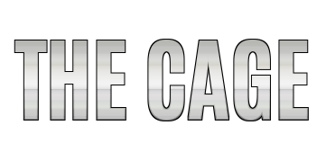 THE CAGE logo. Free logo maker.