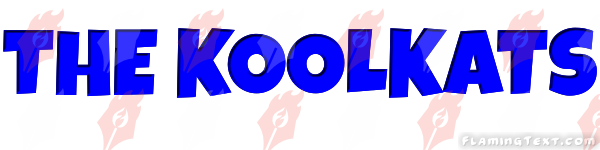 THE KOOLKATS logo. Free logo maker.