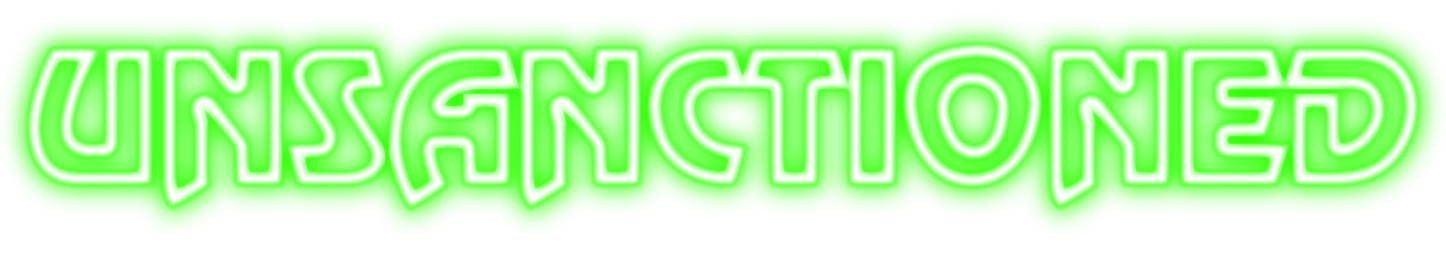 UNSANCTIONED logo. Free logo maker.