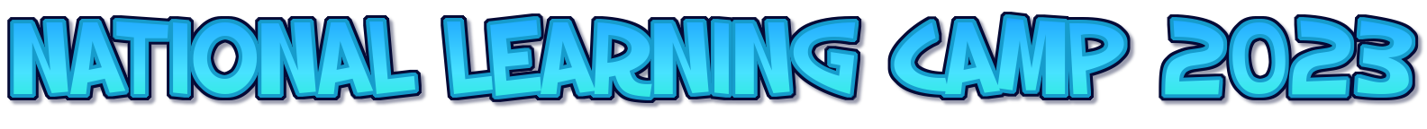 NATIONAL LEARNING CAMP 2023 logo. Free logo maker.