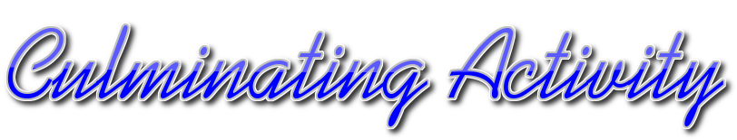 Culminating Activity logo. Free logo maker.