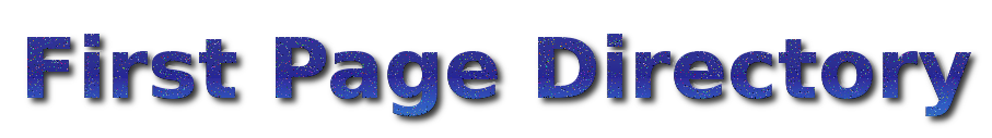 First Page Directory logo. Free logo maker.