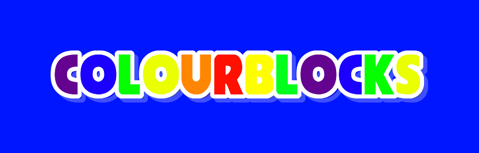 Colour Blocks logo. Free logo maker.