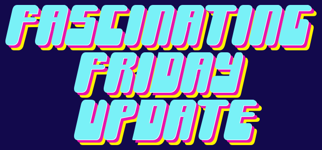 Fascinating Friday Update logo. Free logo maker.