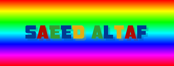 SAEED ALTAF logo. Free logo maker.