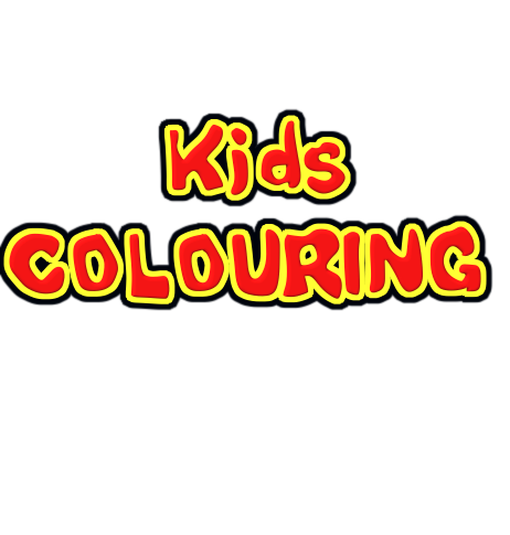 Kids COLOURING logo. Free logo maker.